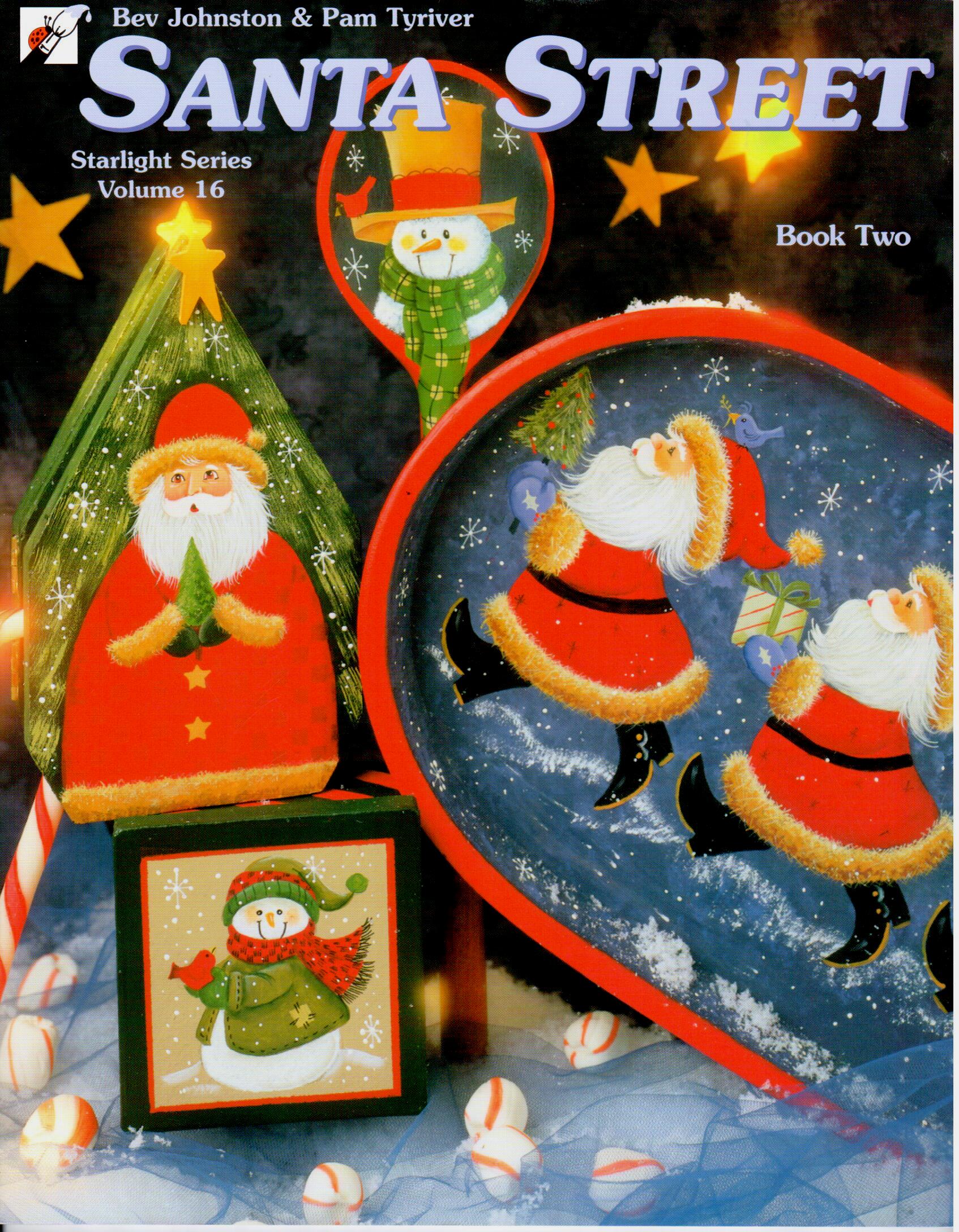 Decorative Painting Bookstore: CLEARANCE: Santa Street Book 2 - Bev ...