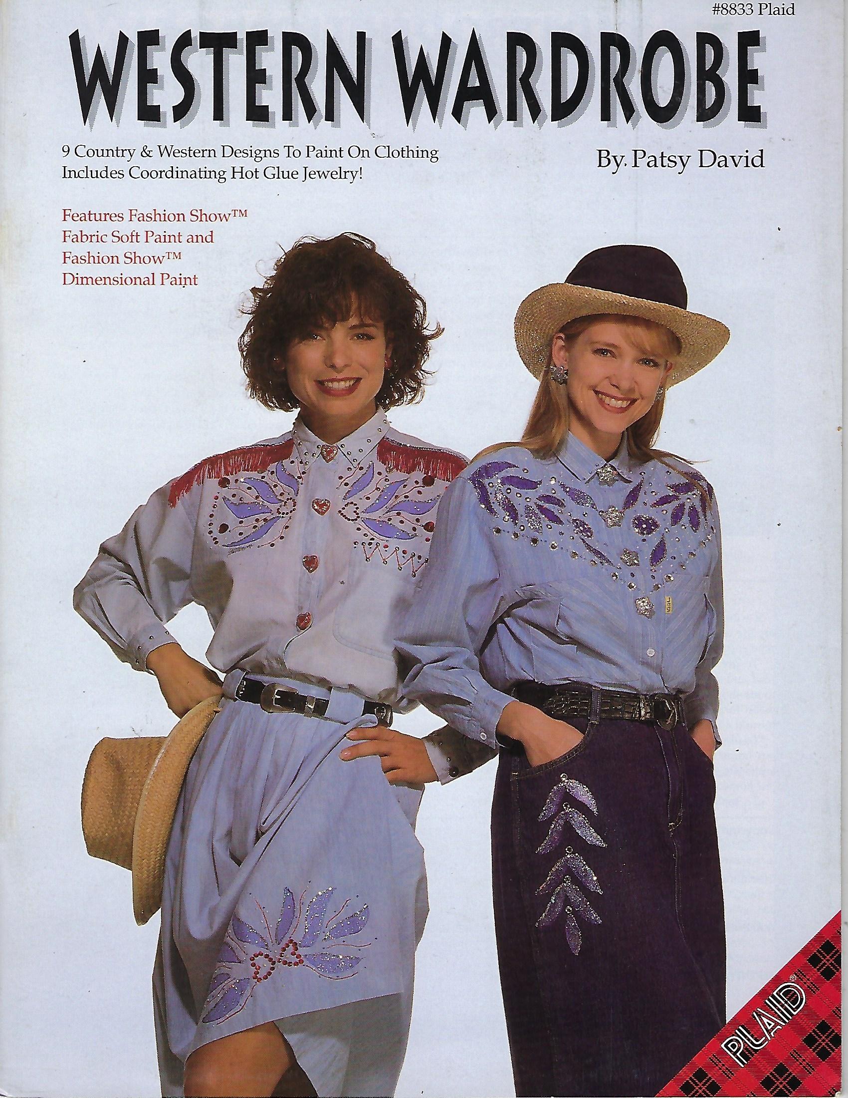 Decorative Painting Bookstore: Western Wardrobe - Patsy David