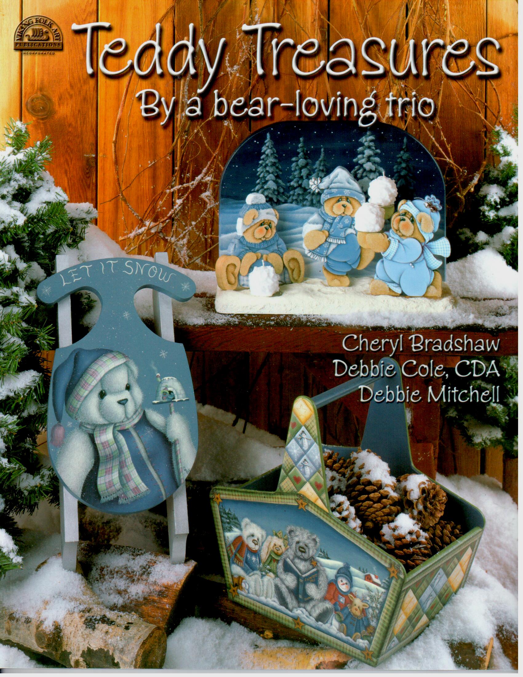 Decorative Painting Bookstore: Teddy Treasures by a Bear Loving Trio ...