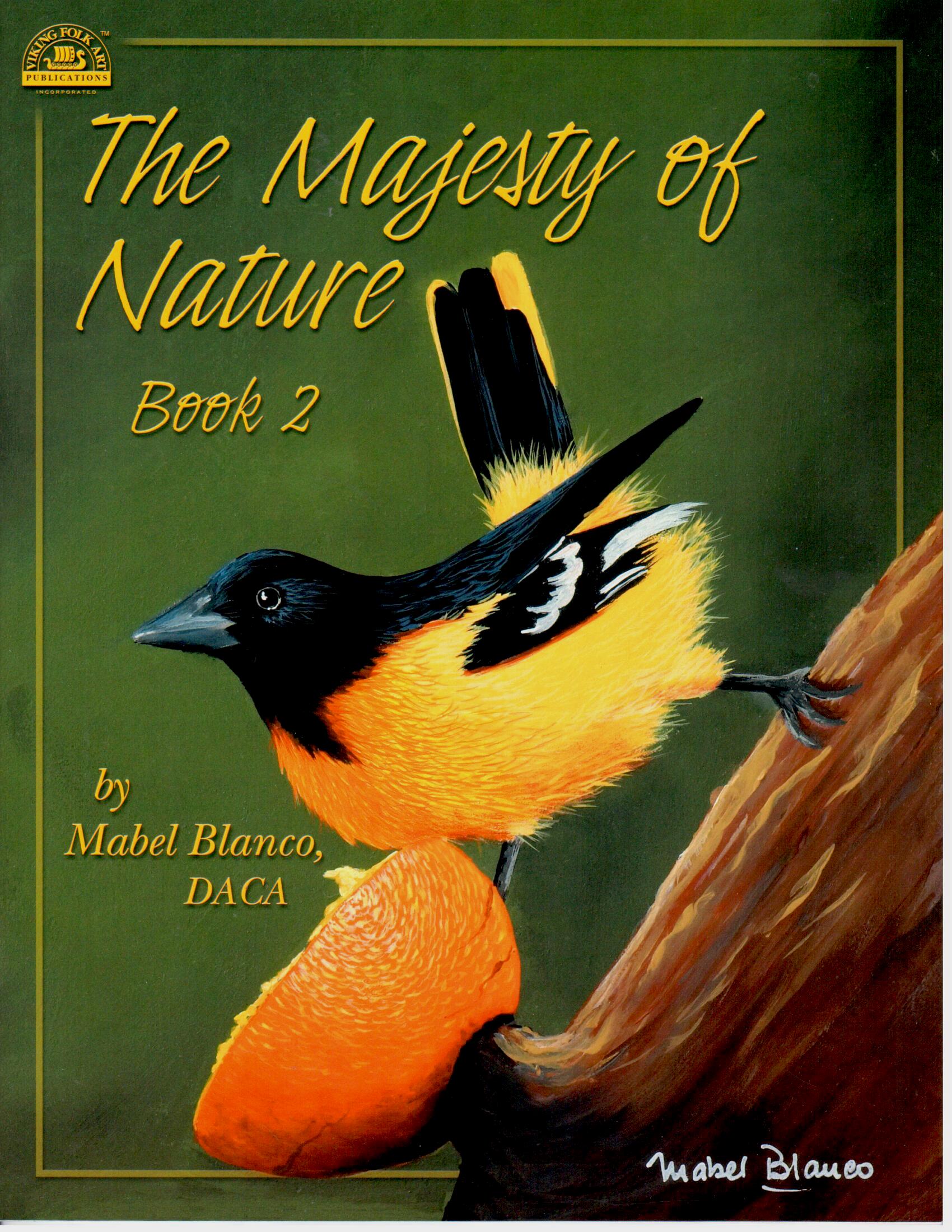 The Majesty of Nature Vol. 2 - Mabel Blanco | Decorative Painting Book