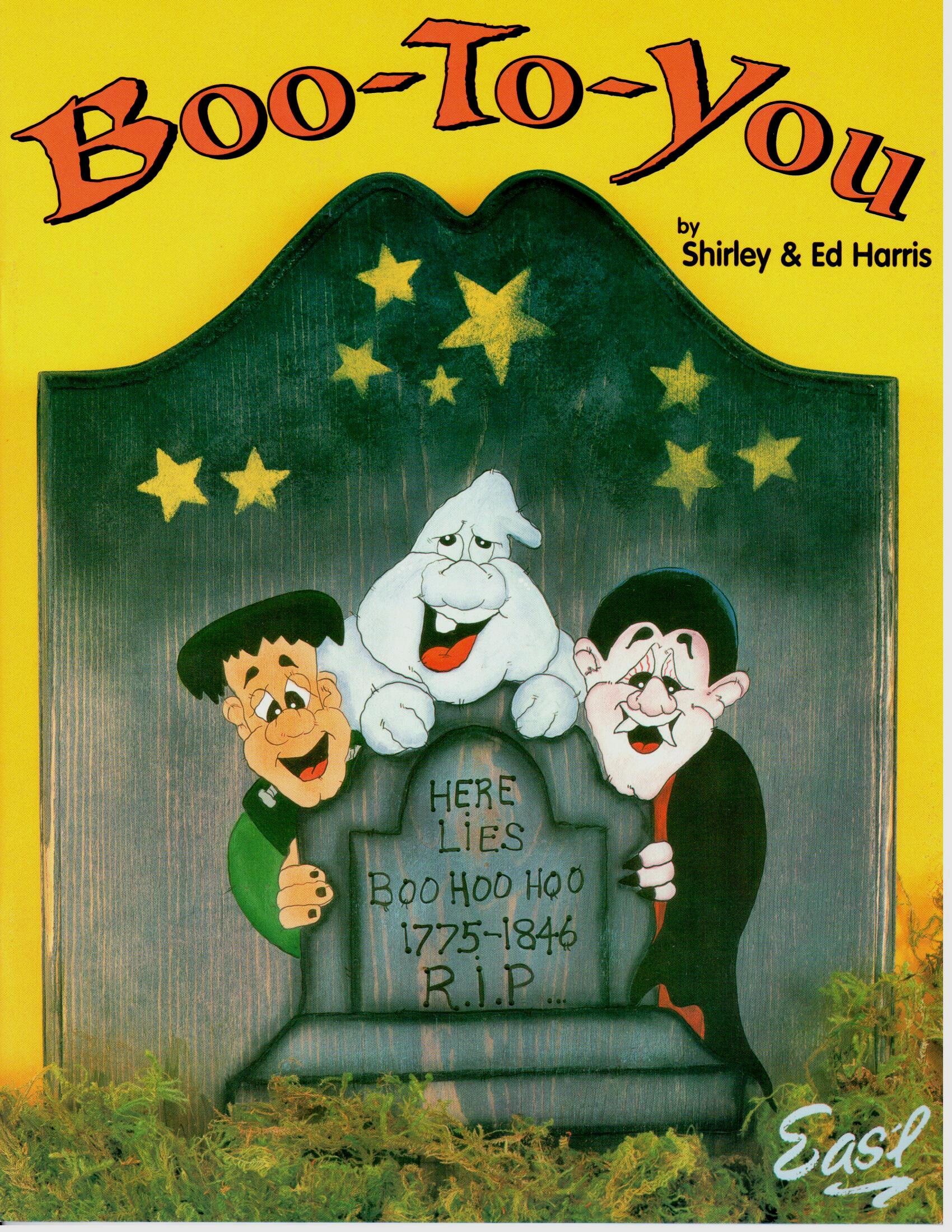 Decorative Painting Bookstore: Boo-To-You Shirley - Ed Harris - OOP