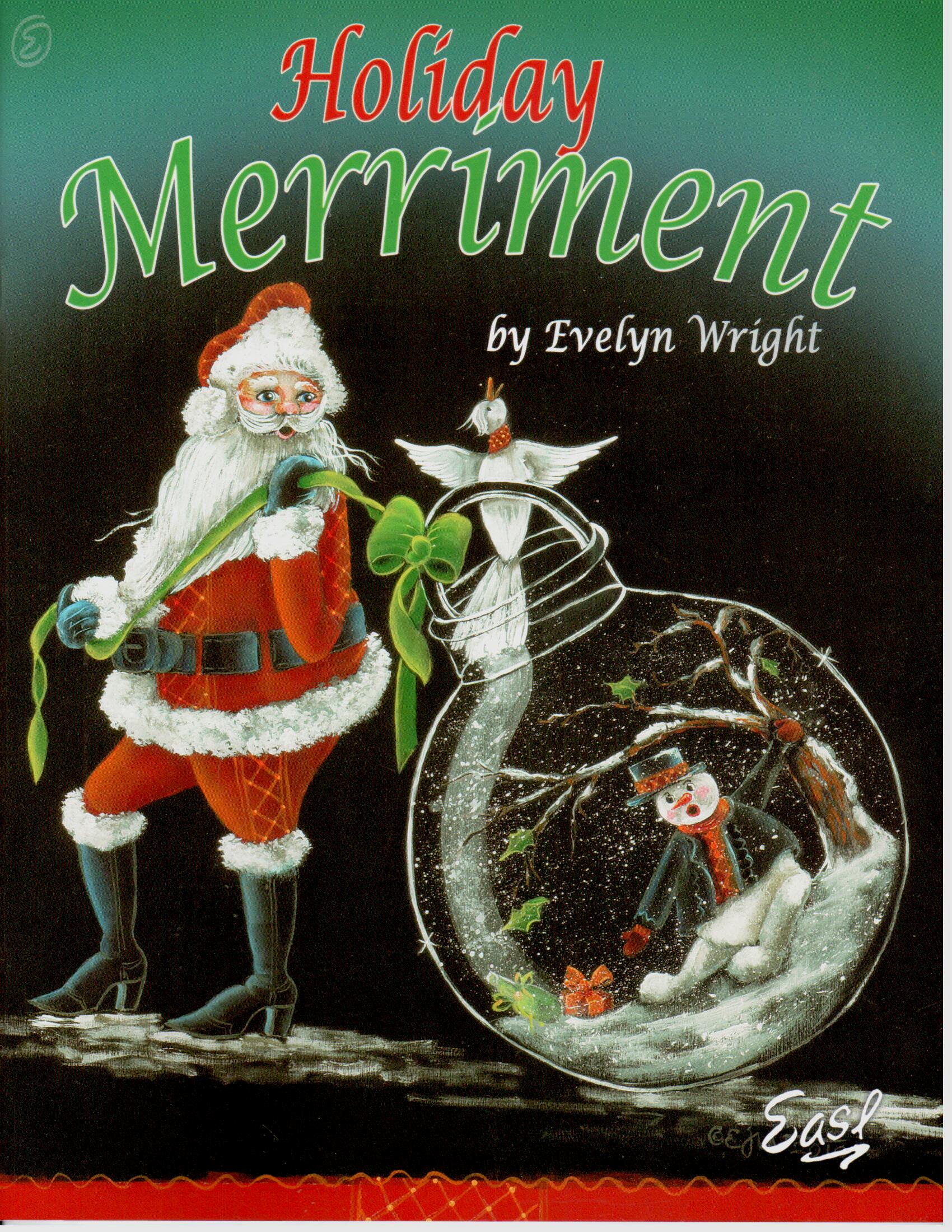 Decorative Painting Bookstore: Holiday Merriment - Evelyn Wright