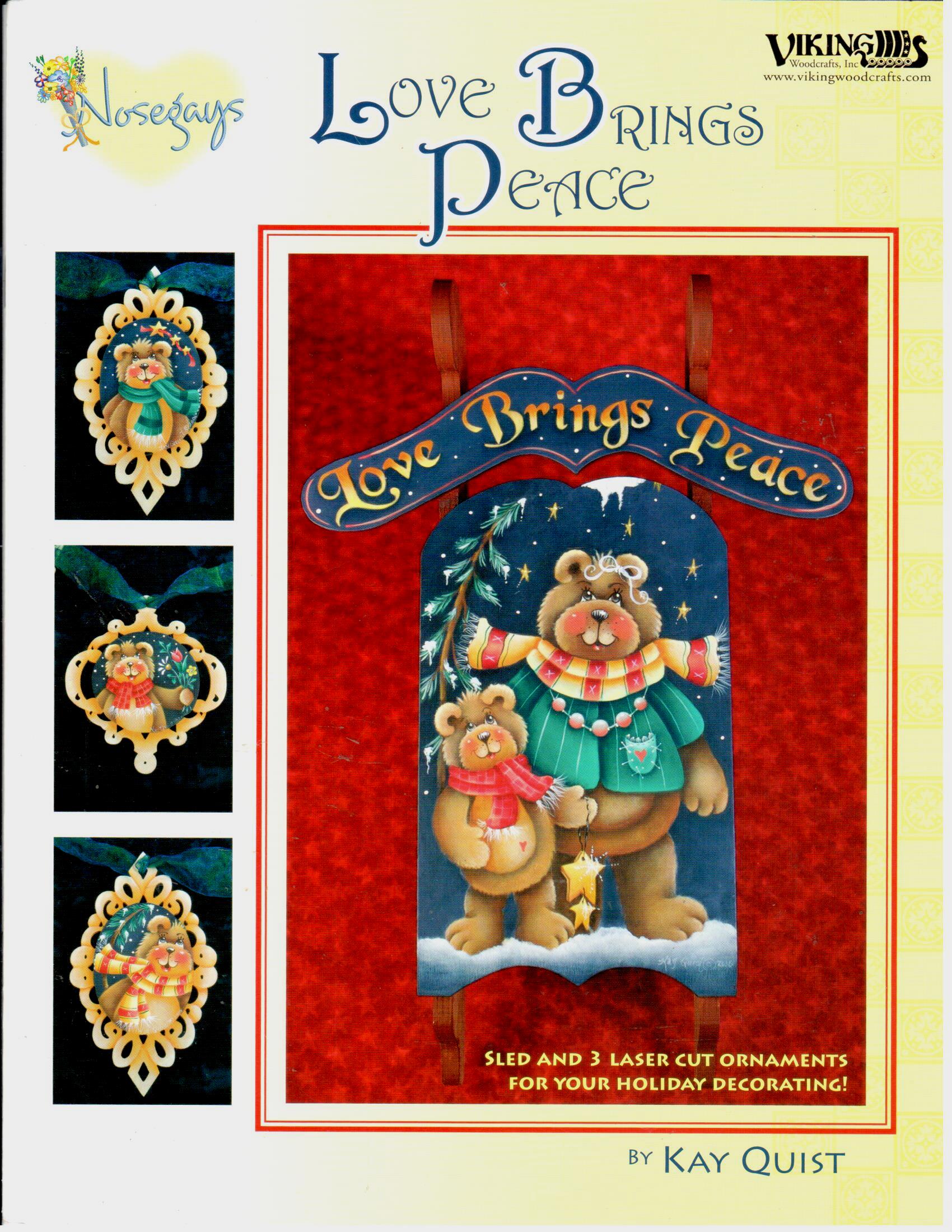 Decorative Painting Bookstore: Love Brings Peace - Kay Quist