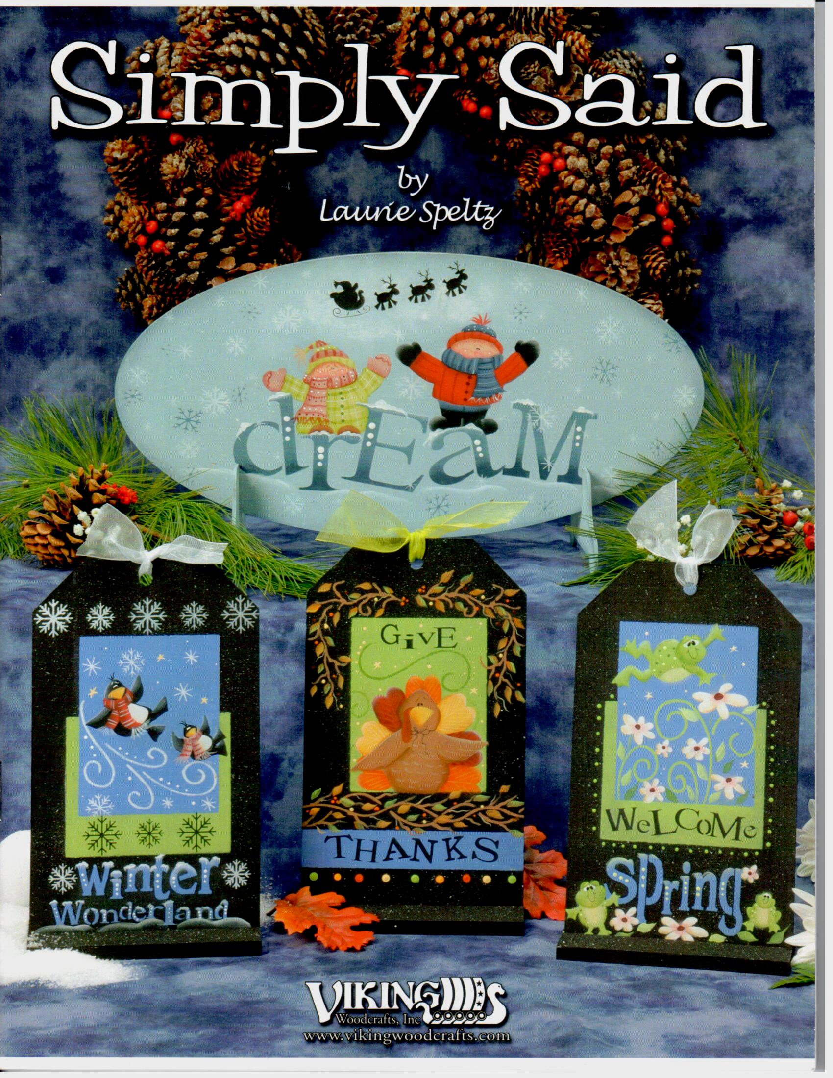 Decorative Painting Bookstore: Simply Said - Laurie Speltz
