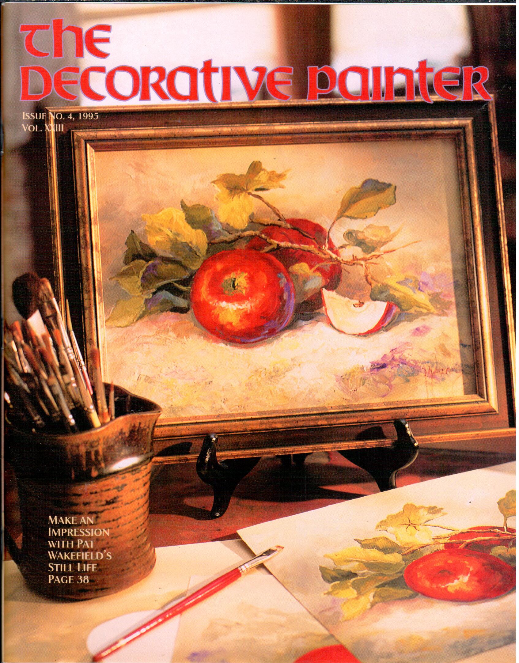 Decorative Painting Bookstore: The Decorative Painter - 1995 Issue 4