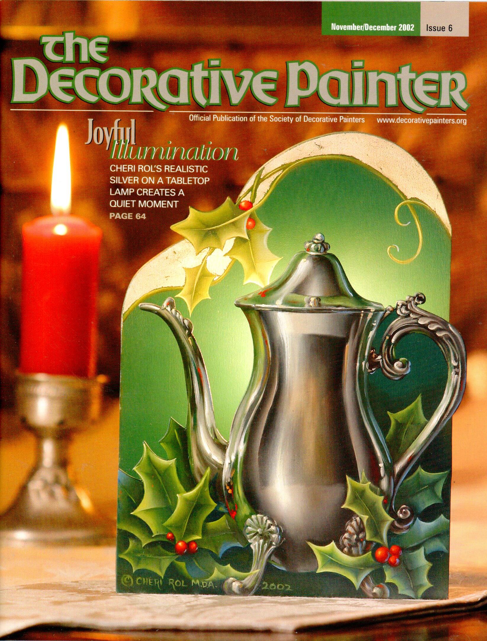 Decorative Painting Bookstore: The Decorative Painter - 2002 Issue 6