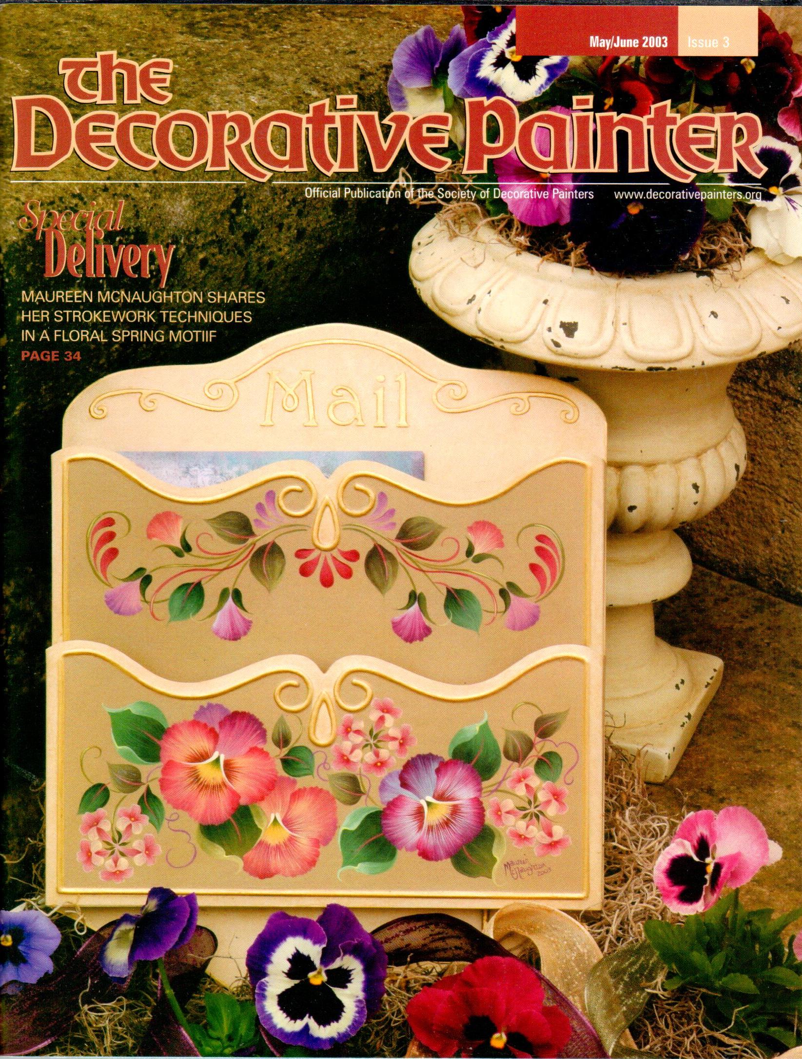 Decorative Painting Bookstore: The Decorative Painter - 2003 Issue 3