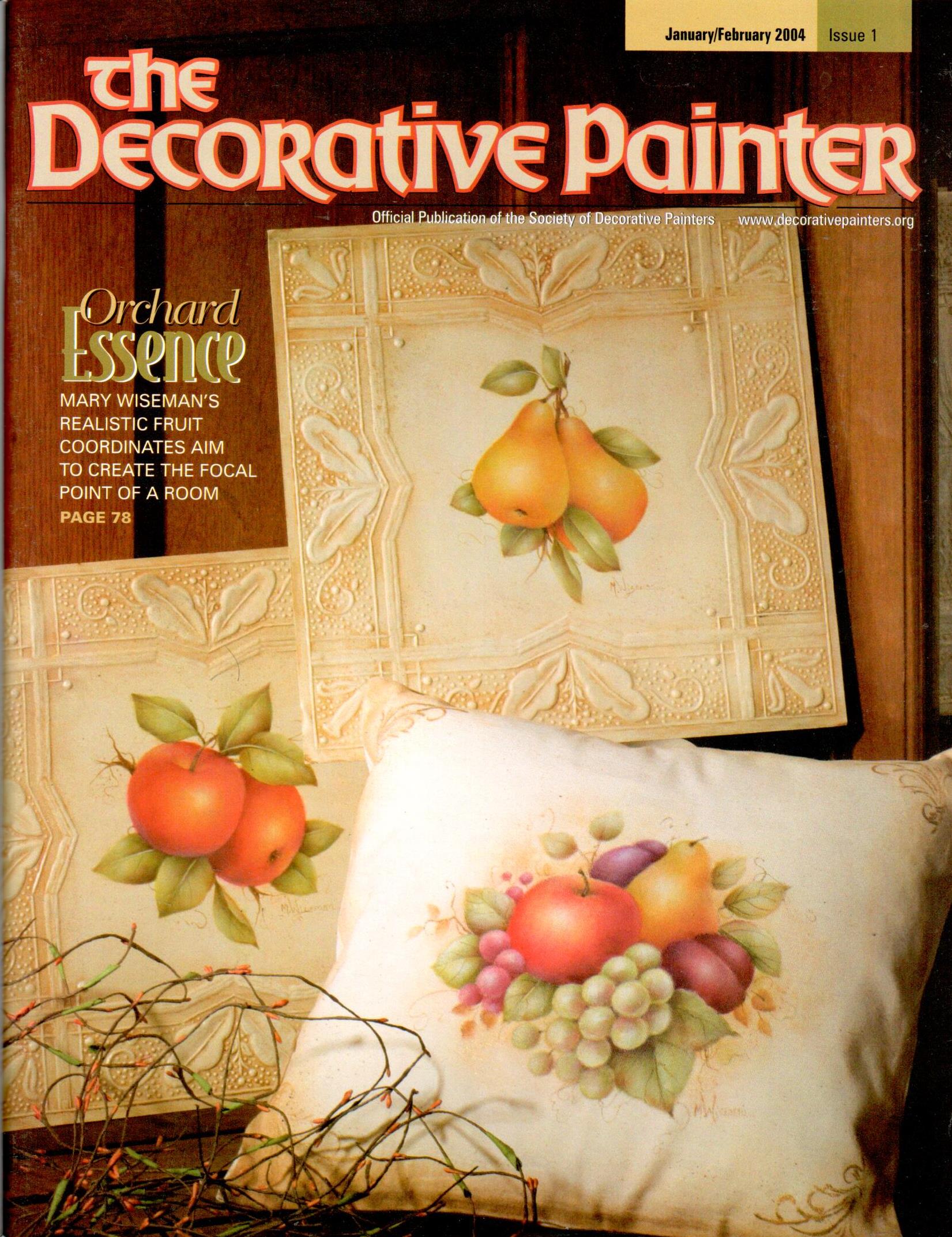 Decorative Painting Bookstore: The Decorative Painter - 2004 Issue 1