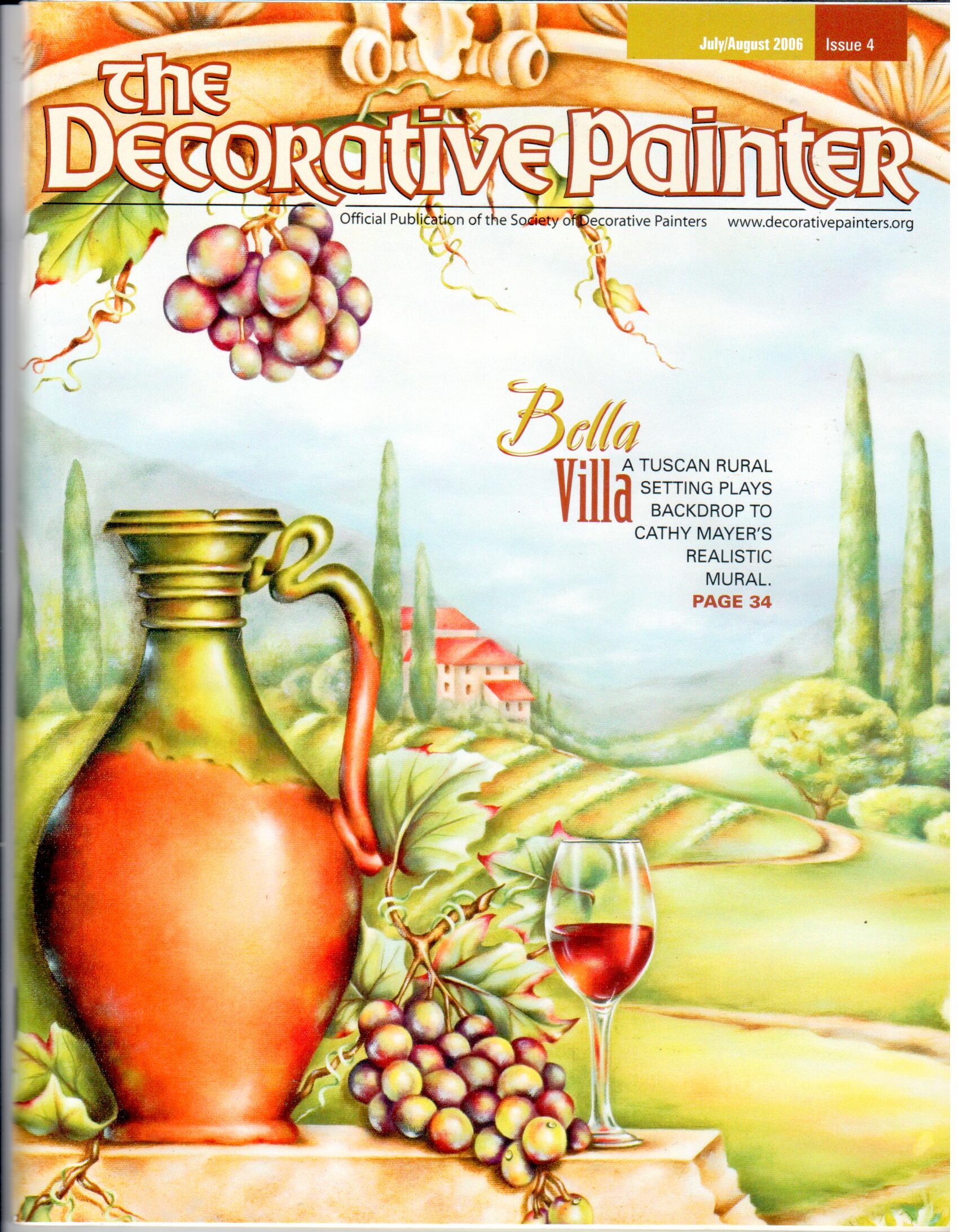 Decorative Painting Bookstore: The Decorative Painter - 2006 Issue 4