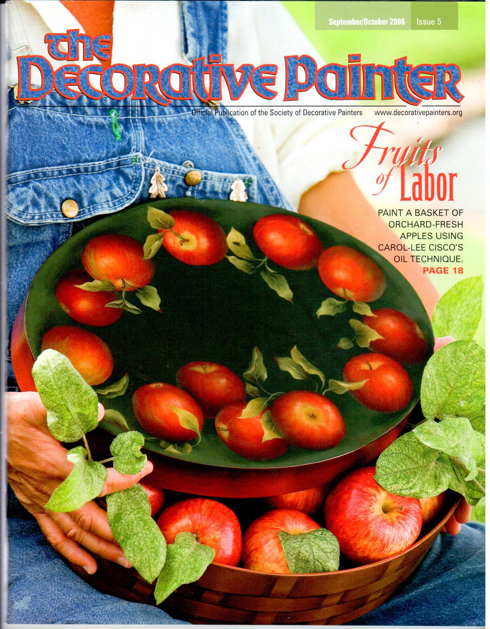 Decorative Painting Bookstore: The Decorative Painter - 2006 Issue 5