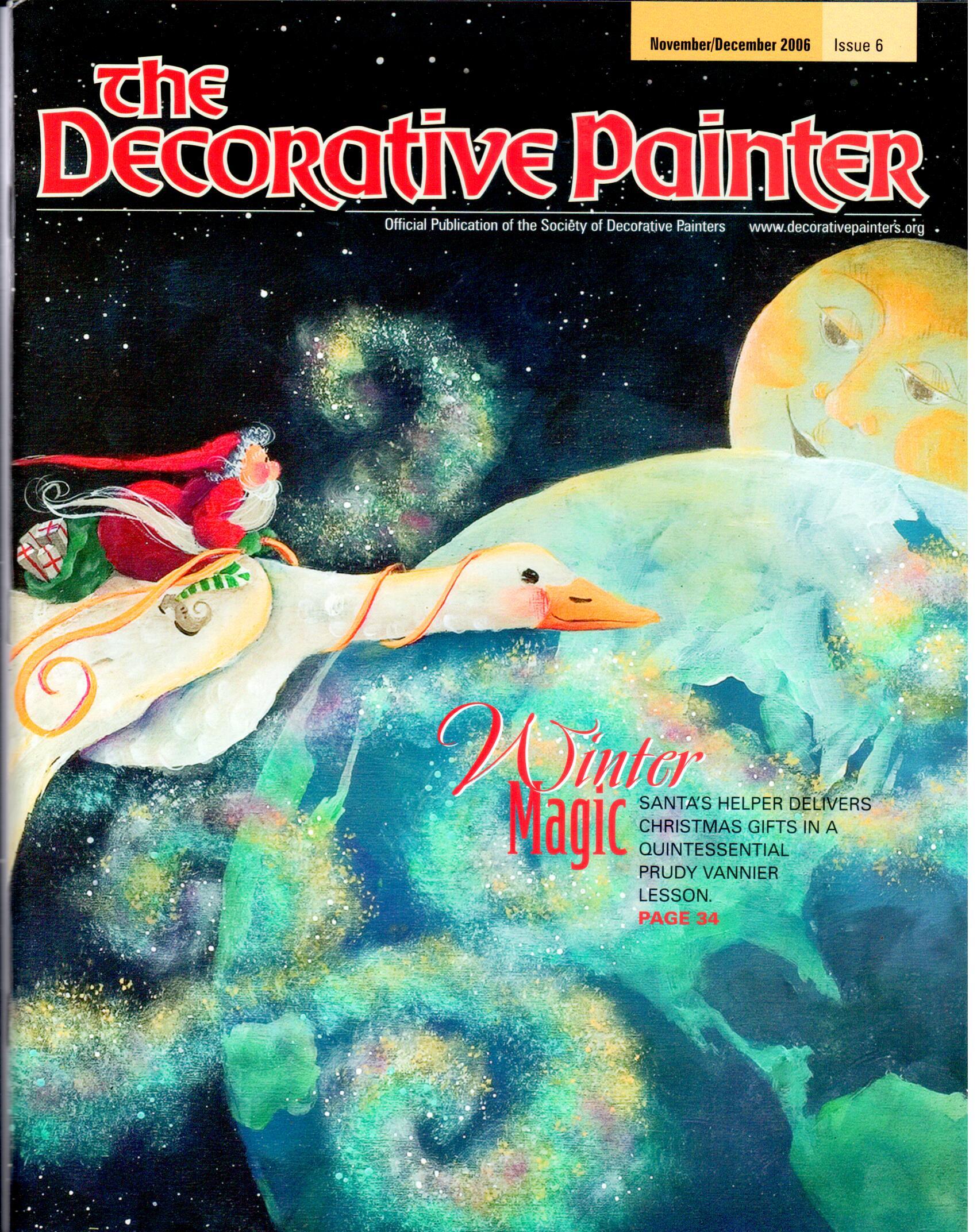 Decorative Painting Bookstore: The Decorative Painter - 2006 Issue 6