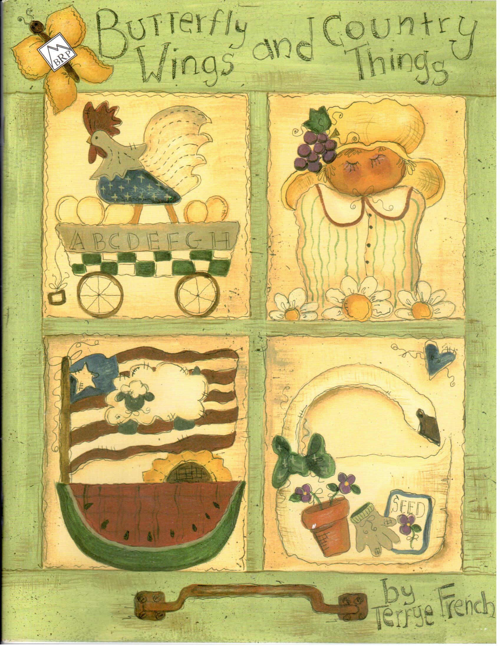 Decorative Painting Bookstore: Butterfly Wings and Country Things ...