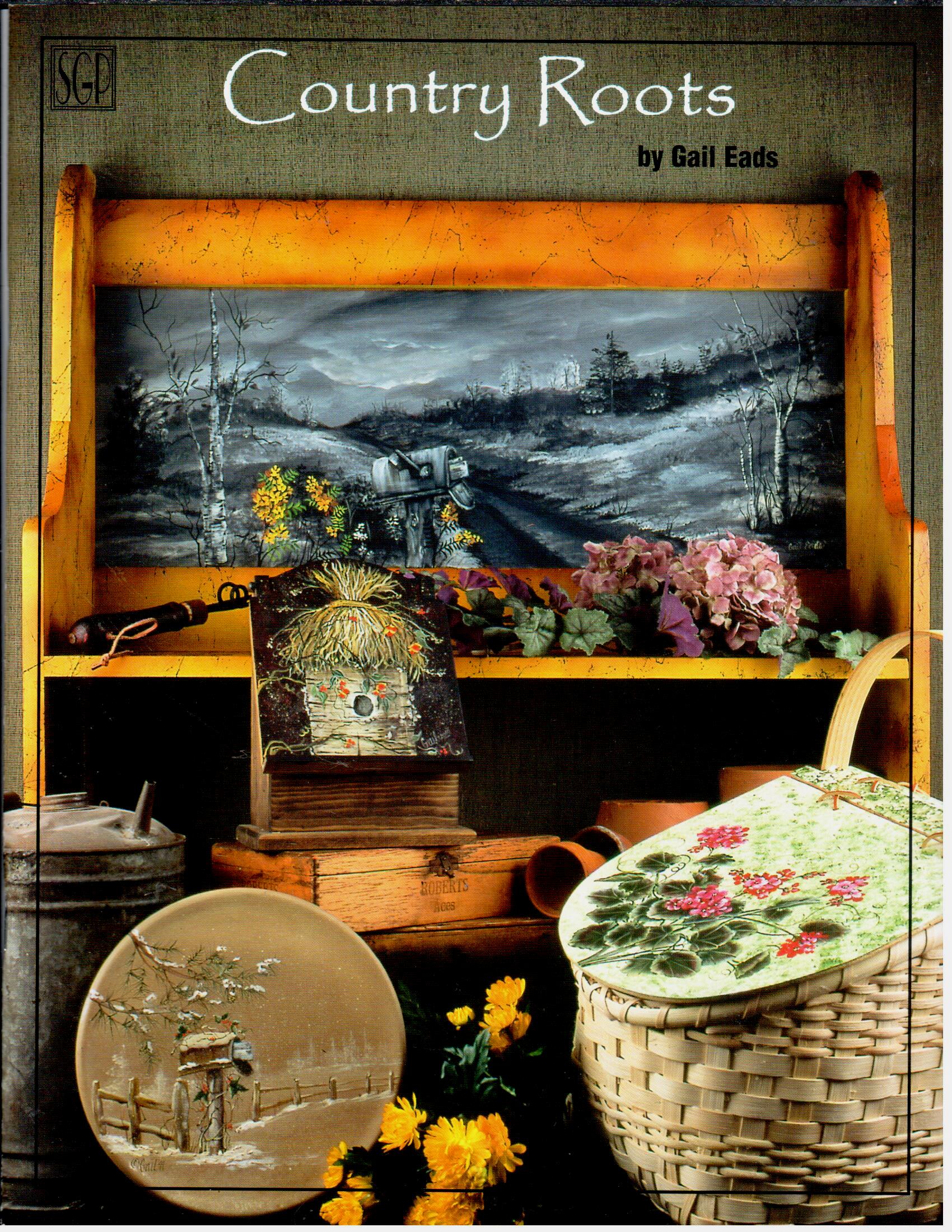 Decorative Painting Bookstore: Country Roots - Gail Eads