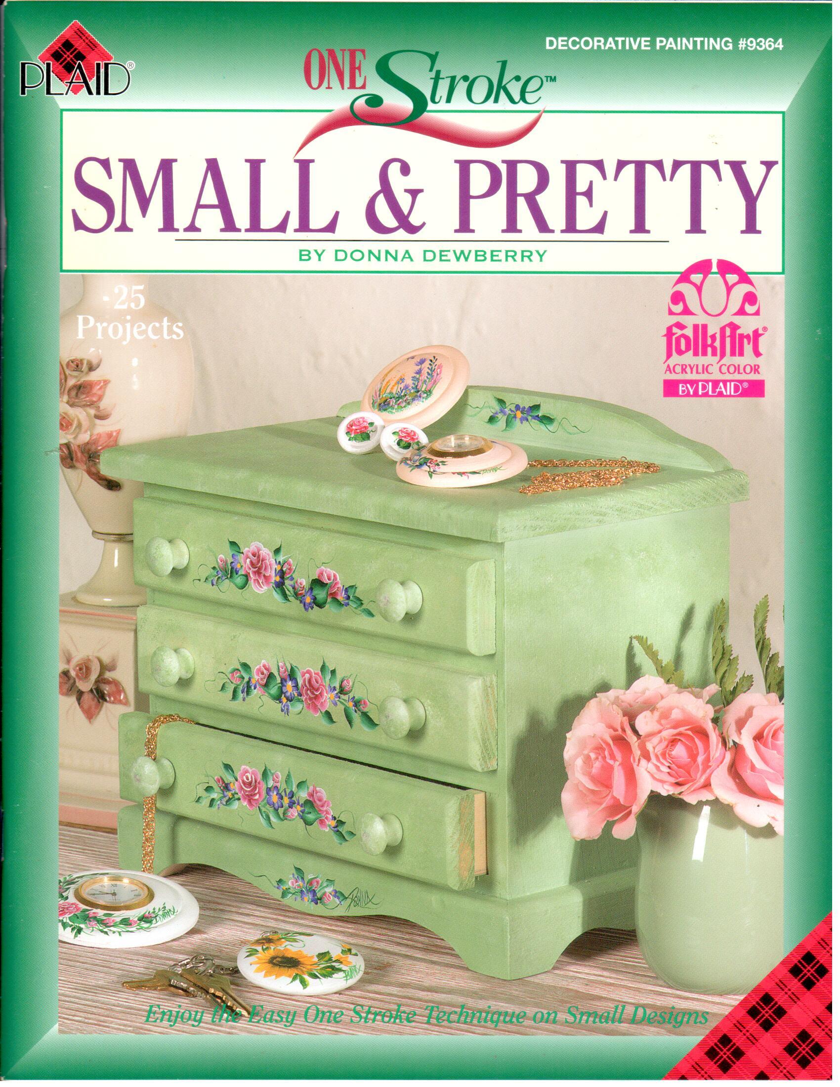 Decorative Painting Bookstore: One Stroke Small and Pretty - Donna ...