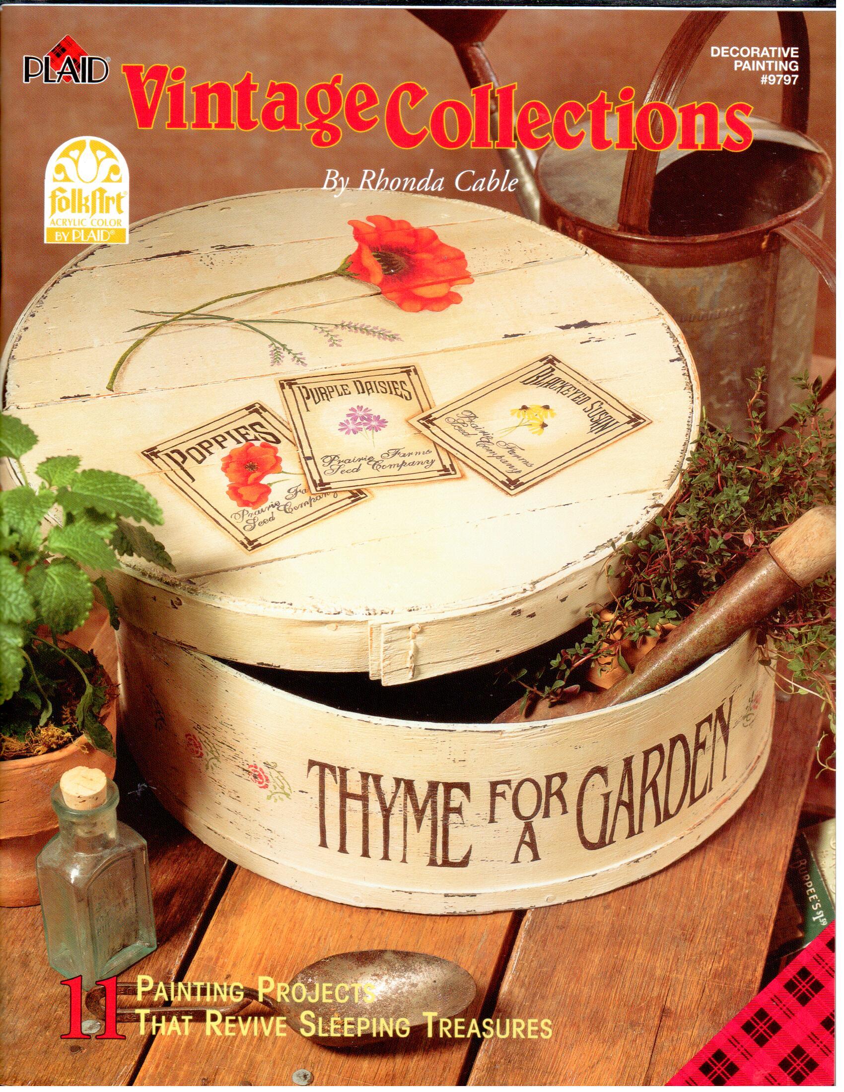 Decorative Painting Bookstore: Vintage Collections - Rhonda Cable - OOP