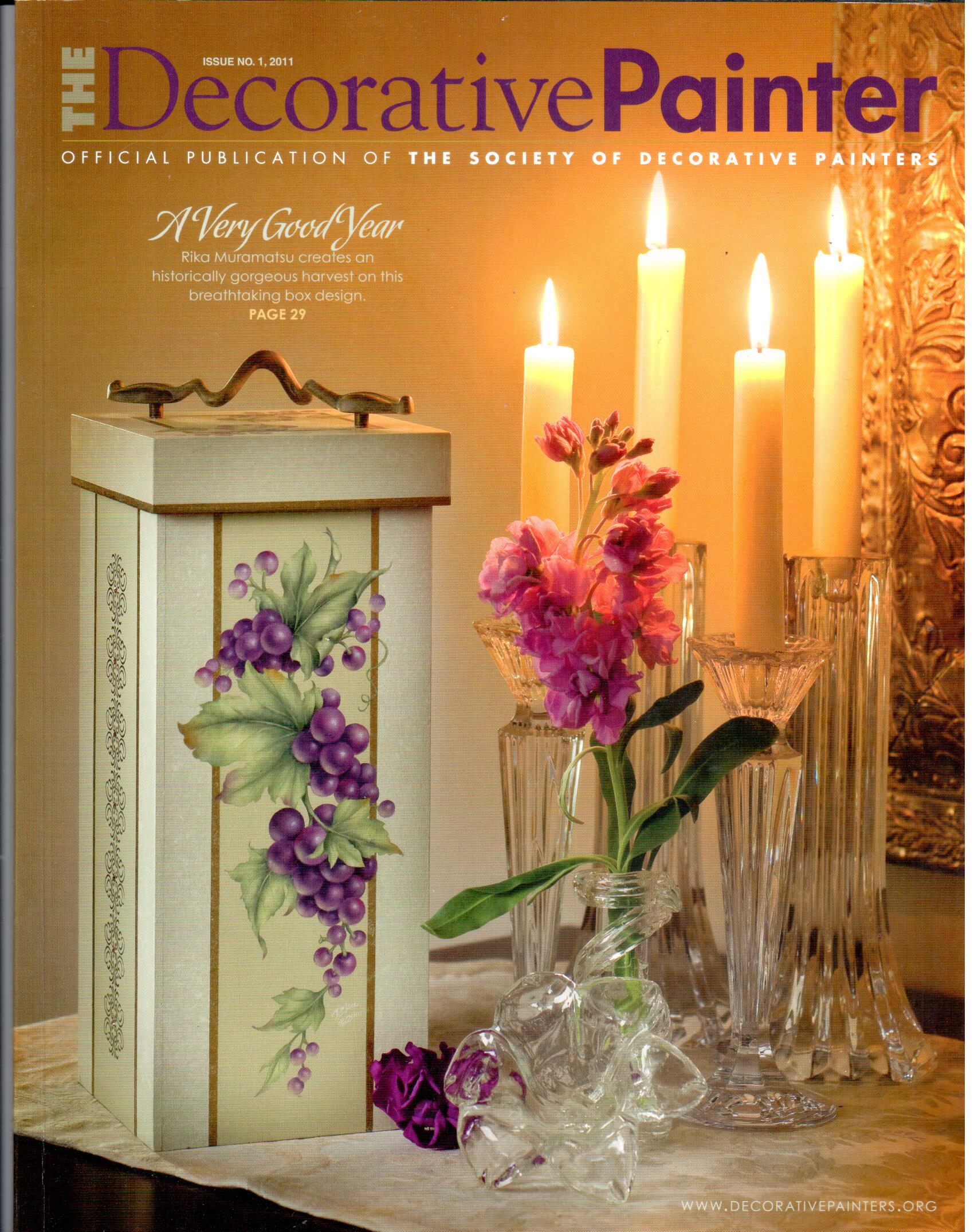 Decorative Painting Bookstore: The Decorative Painter - 2011 Issue 1