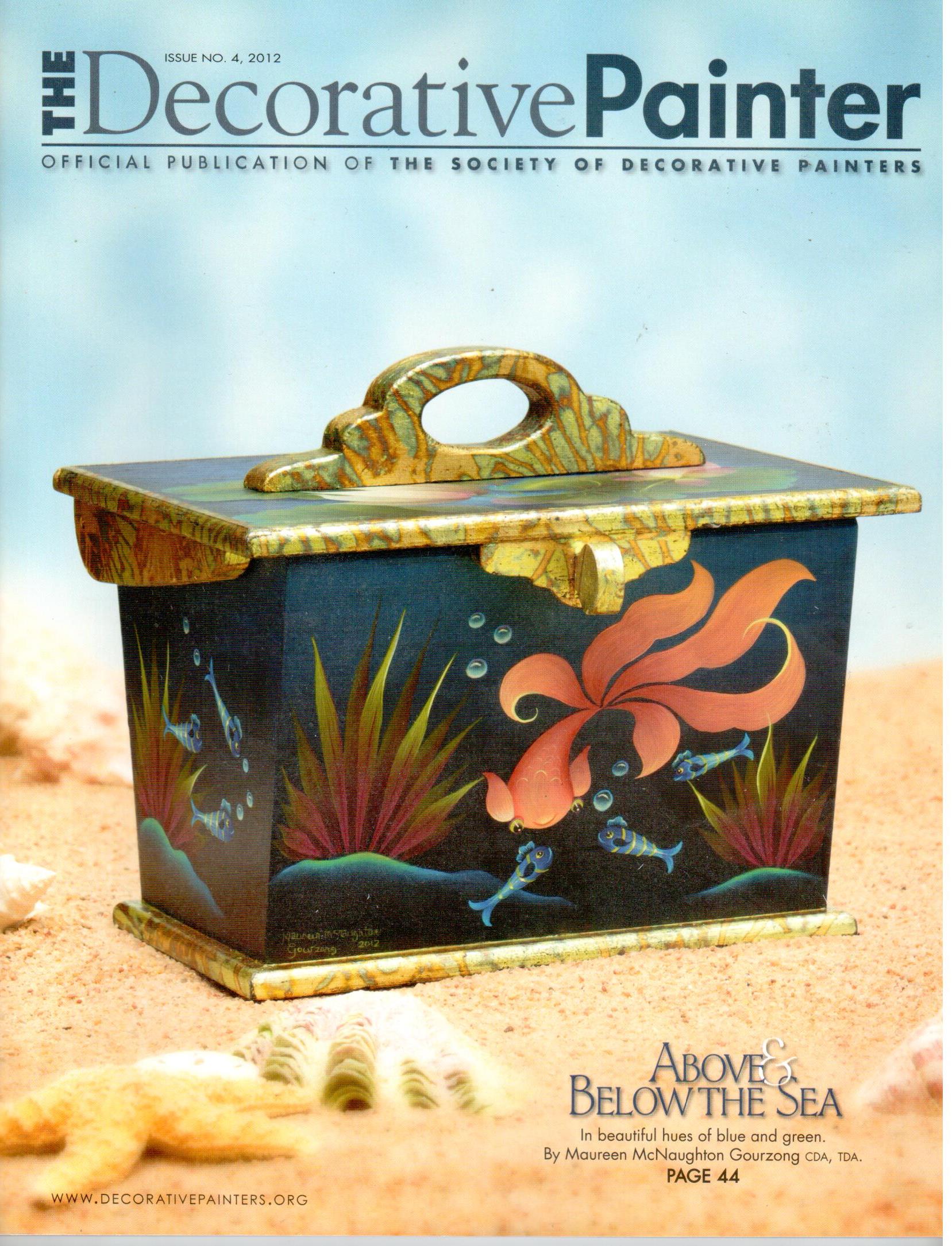 Decorative Painting Bookstore: The Decorative Painter - 2012 Issue 4