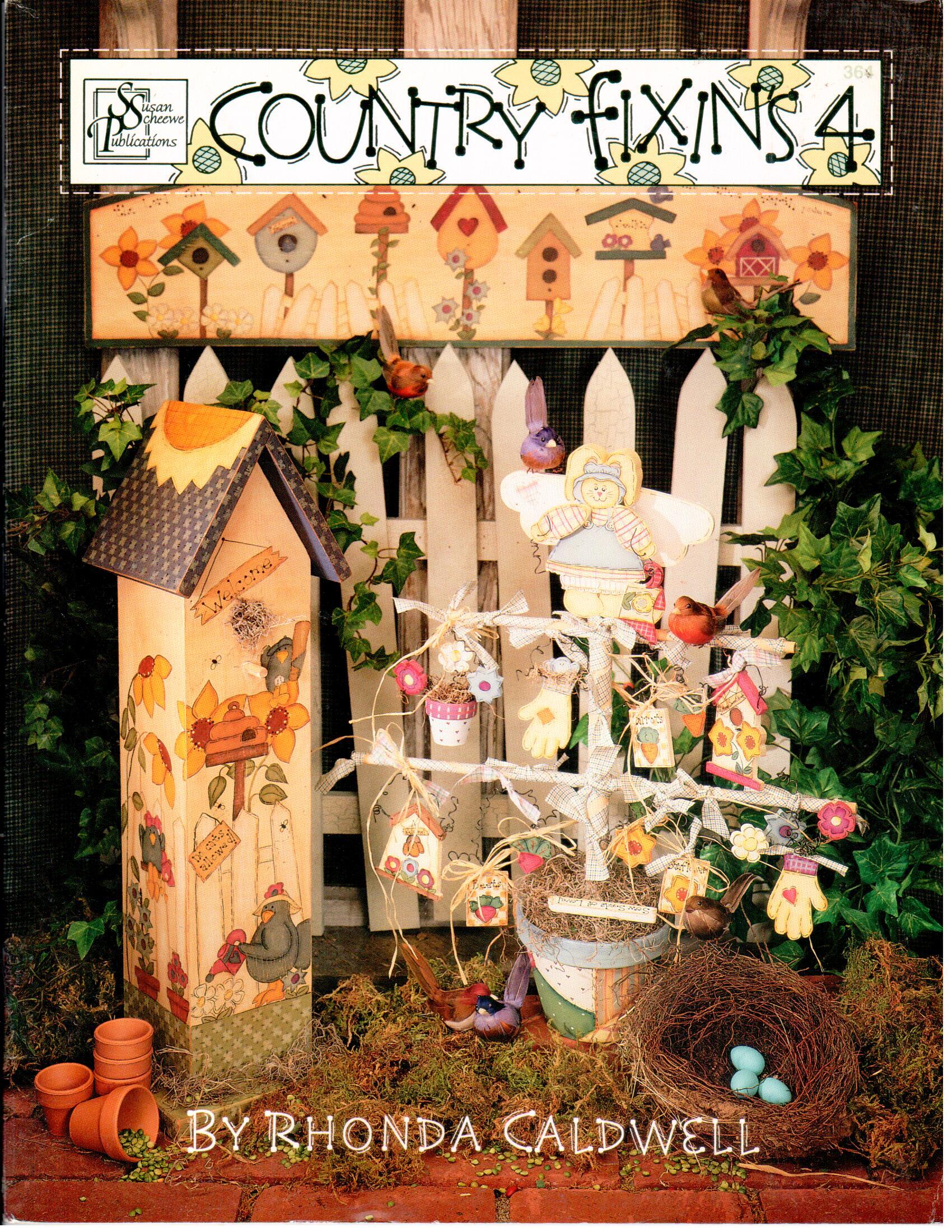 Decorative Painting Bookstore: Country Fixin's 4 - Rhonda Caldwell