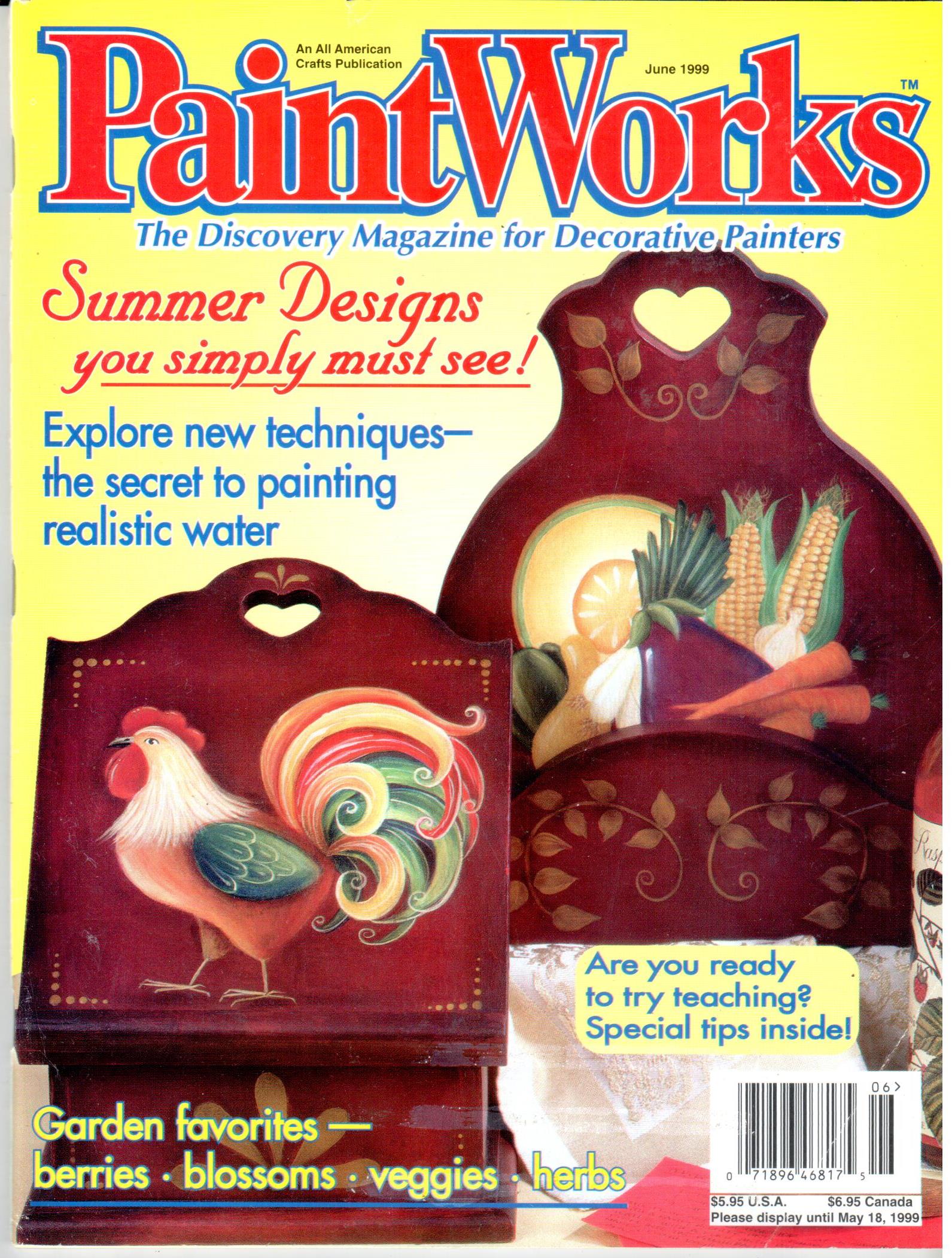 Decorative Painting Bookstore: Paintworks - 1999 June