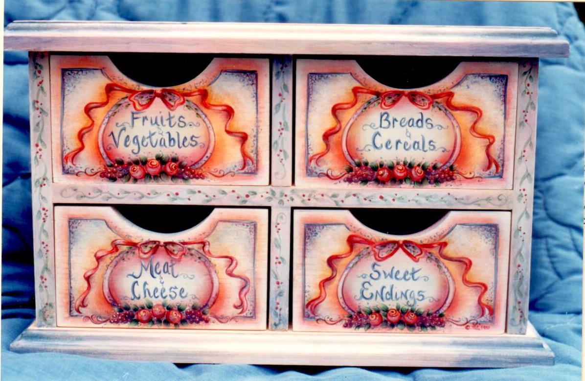 Decorative Painting Bookstore: Little French Recipe Box - Terrie L. Cordray