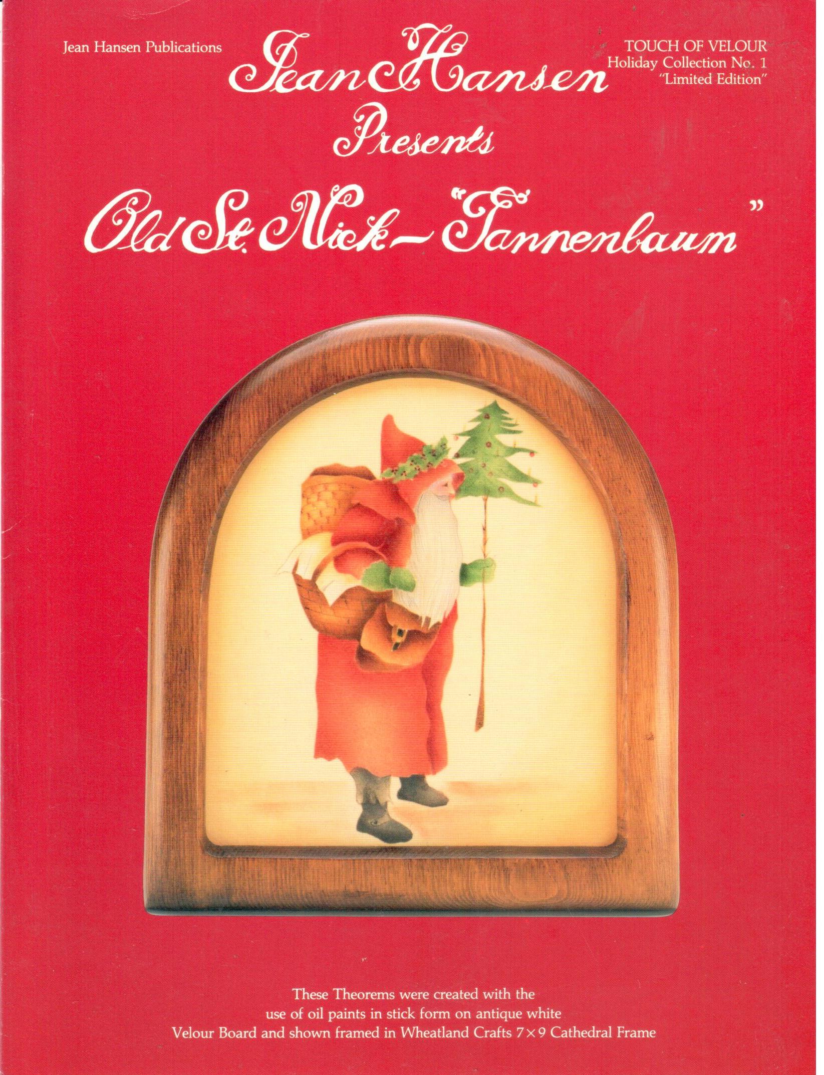 Decorative Painting Bookstore: CLEARANCE: Old St. Nick - "Tannenbaum ...