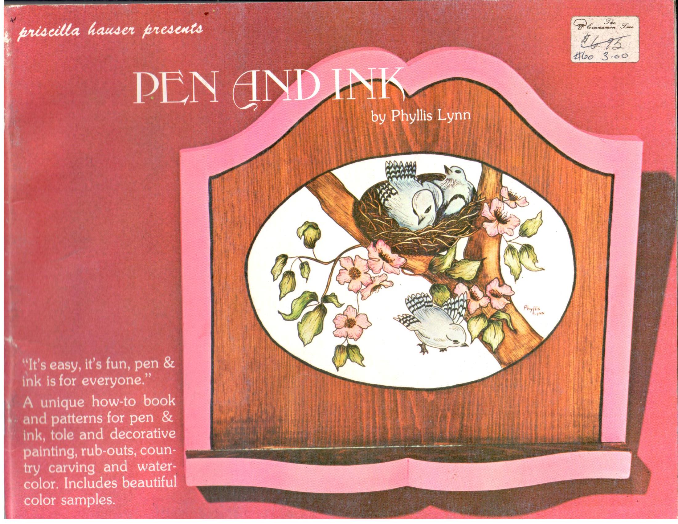 Decorative Painting Bookstore: CLEARANCE: Pen and Ink - Phyllis Lynn