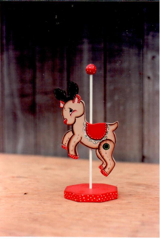 Decorative Painting Bookstore: Reindeer Carousel - Sandy Smith