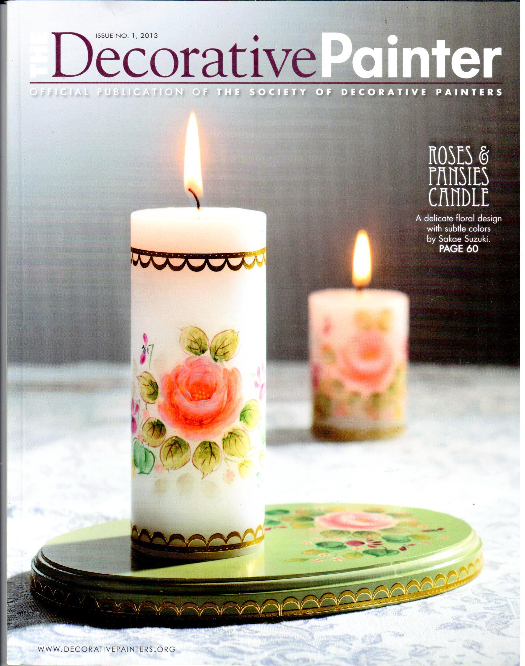Decorative Painting Bookstore: The Decorative Painter - 2013 Issue 1