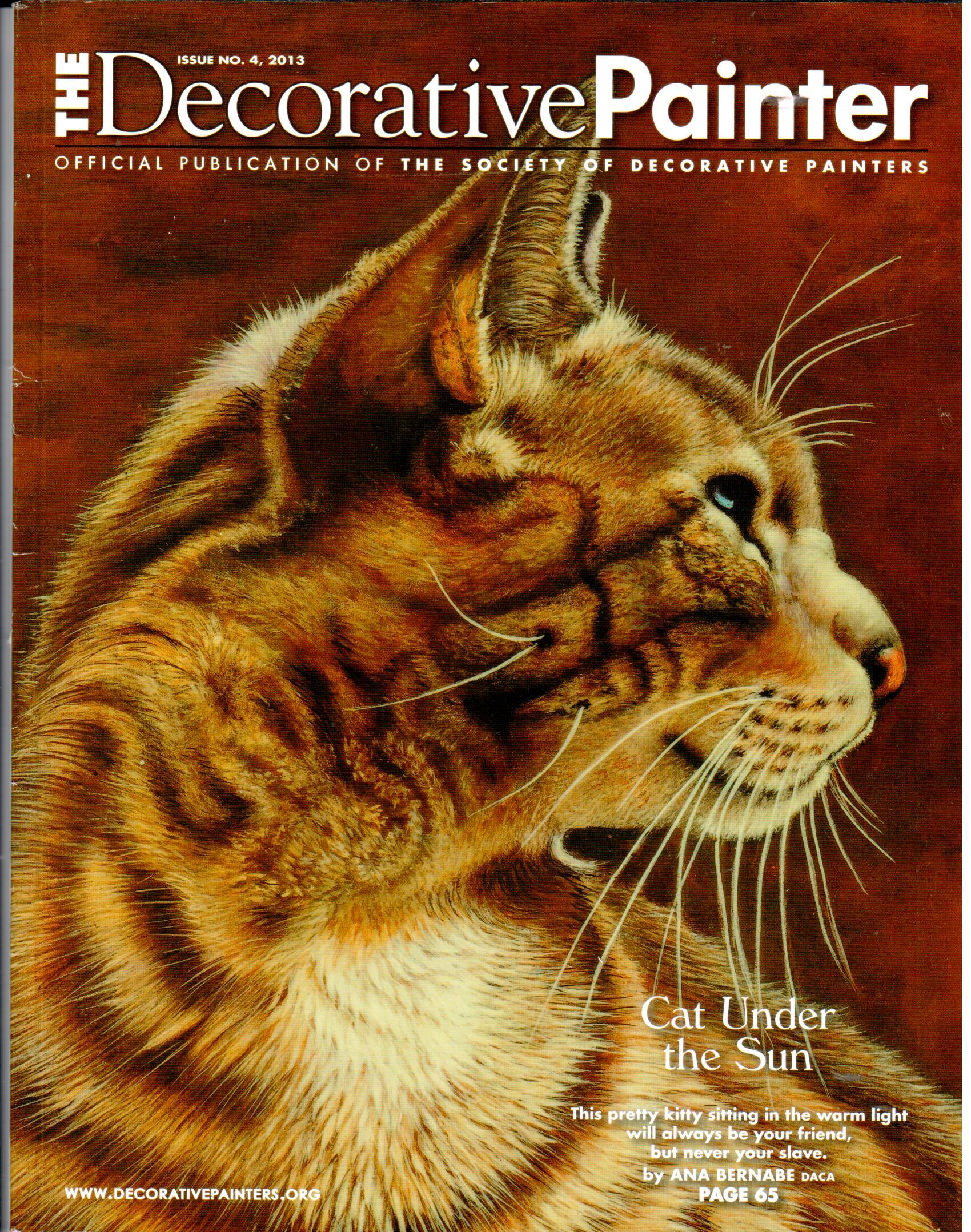 Decorative Painting Bookstore: The Decorative Painter - 2013 Issue 4