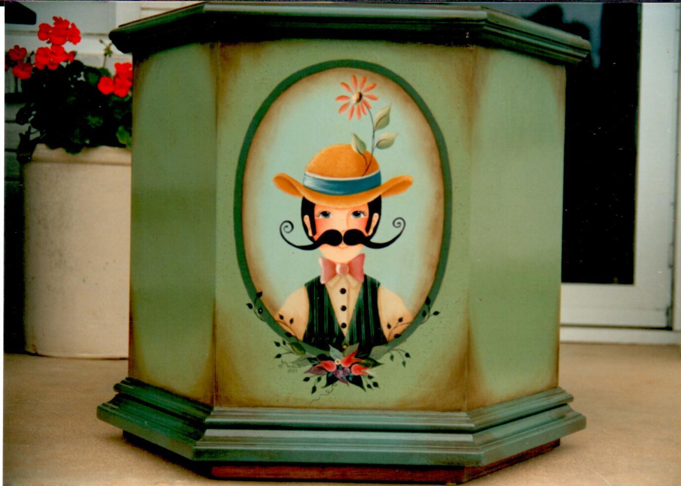 Decorative Painting Bookstore: Victorian Man Bust - Kay Bookout