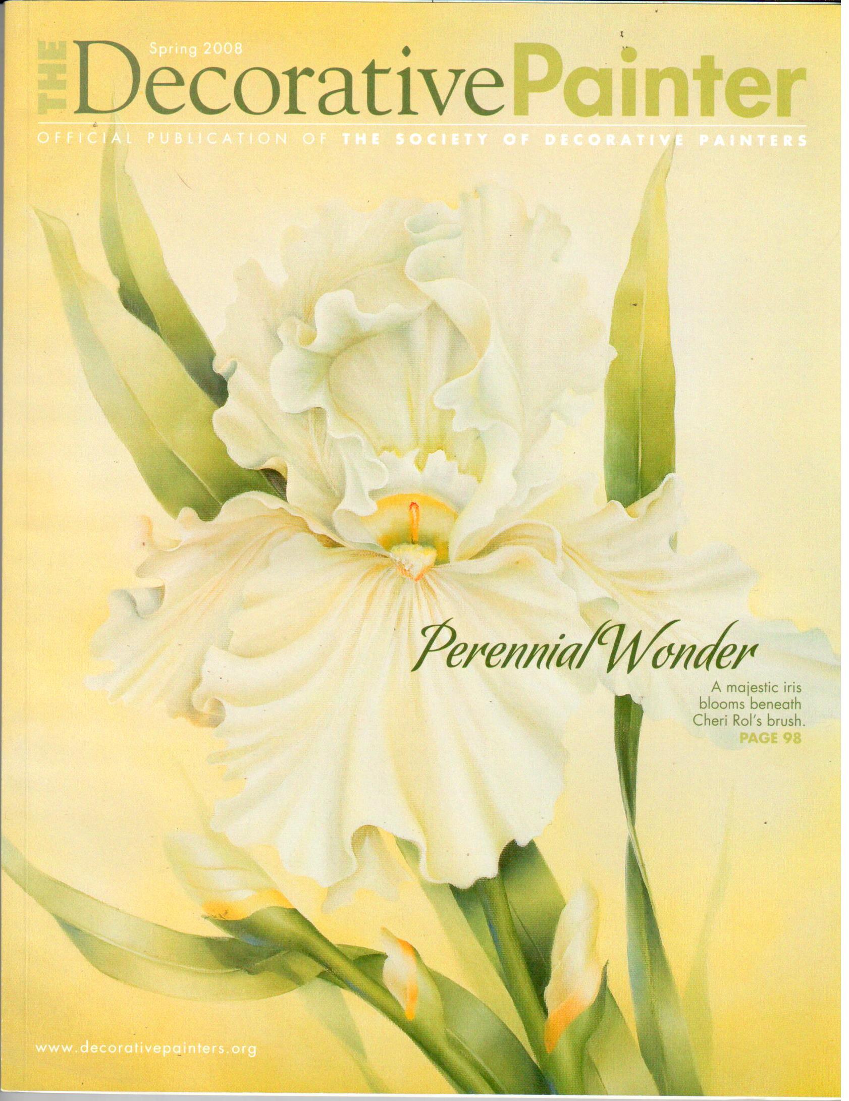 Decorative Painting Bookstore: The Decorative Painter - 2008 Issue 1 Spring