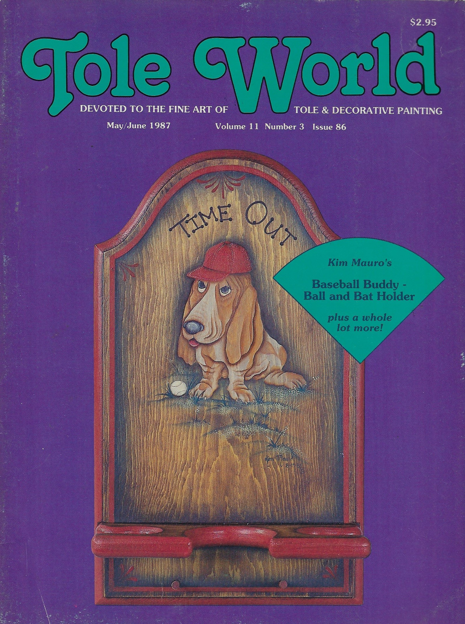 Decorative Painting Bookstore: Tole World - 1987 May/June Issue 86 ...