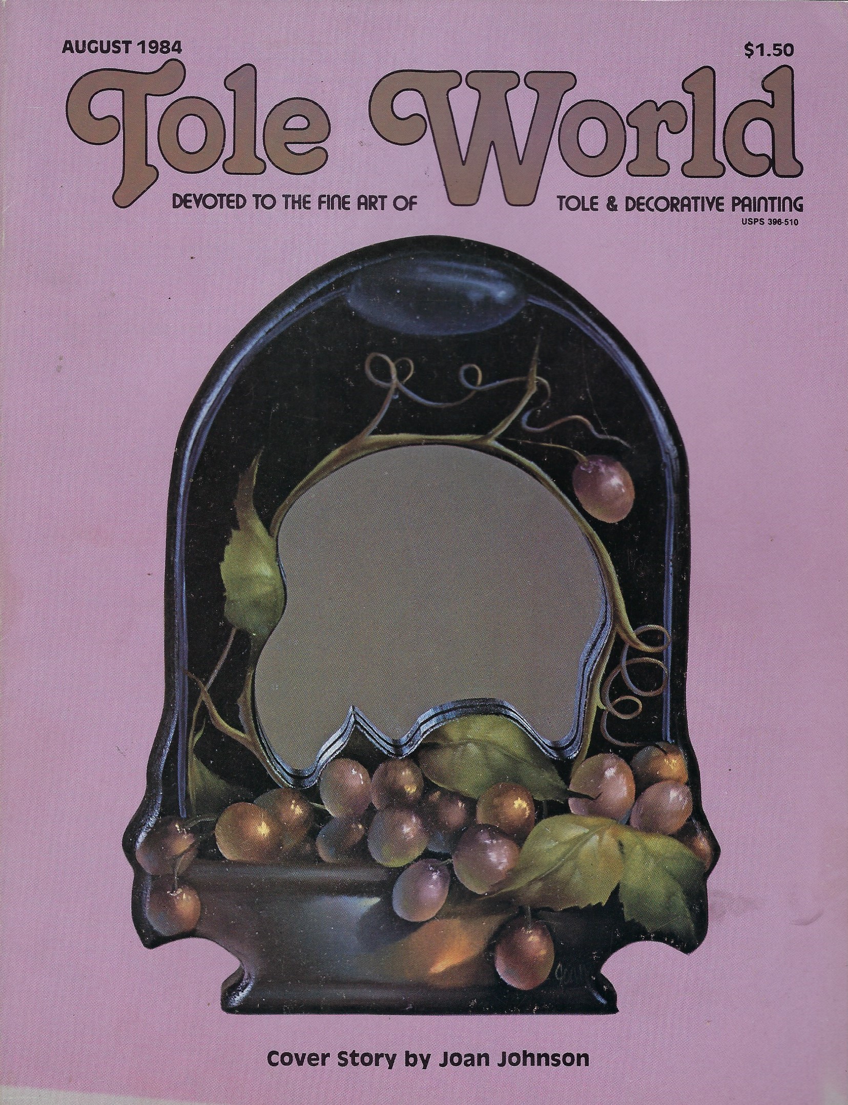 Decorative Painting Bookstore: Tole World - 1984 August