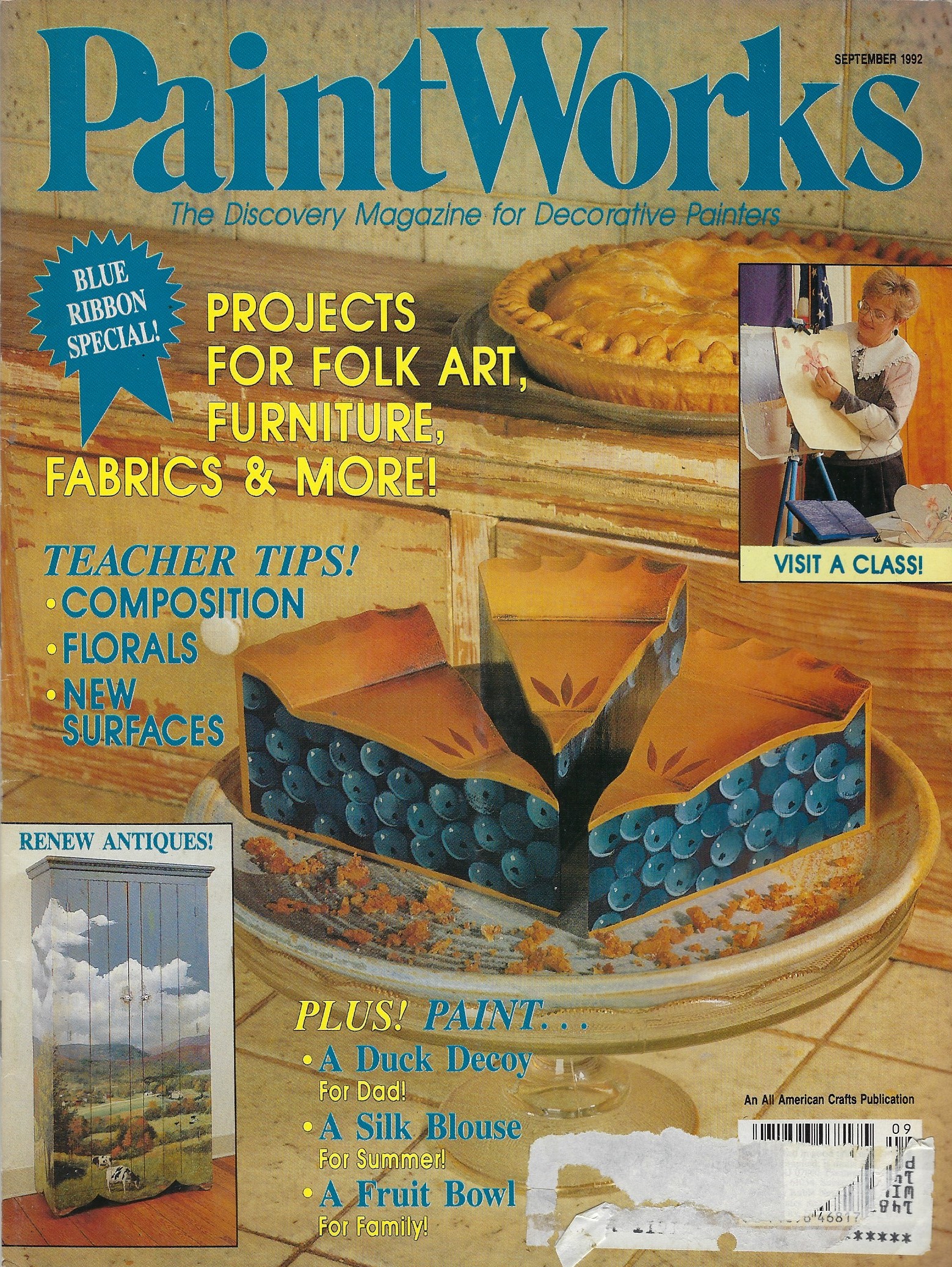 Decorative Painting Bookstore: Paintworks - 1992 September