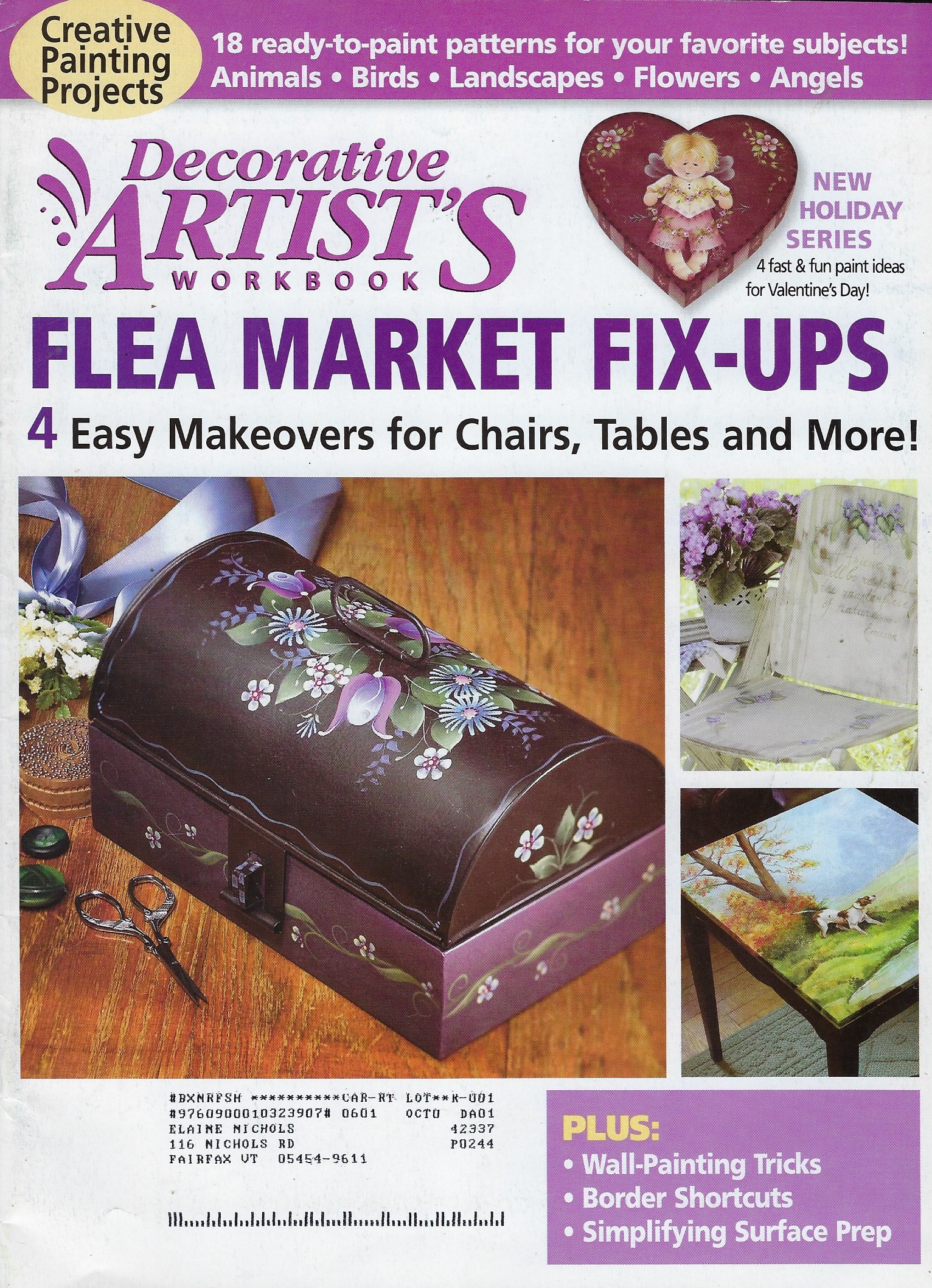 Decorative Painting Bookstore: Decorative Artist's Workbook - 2006 February