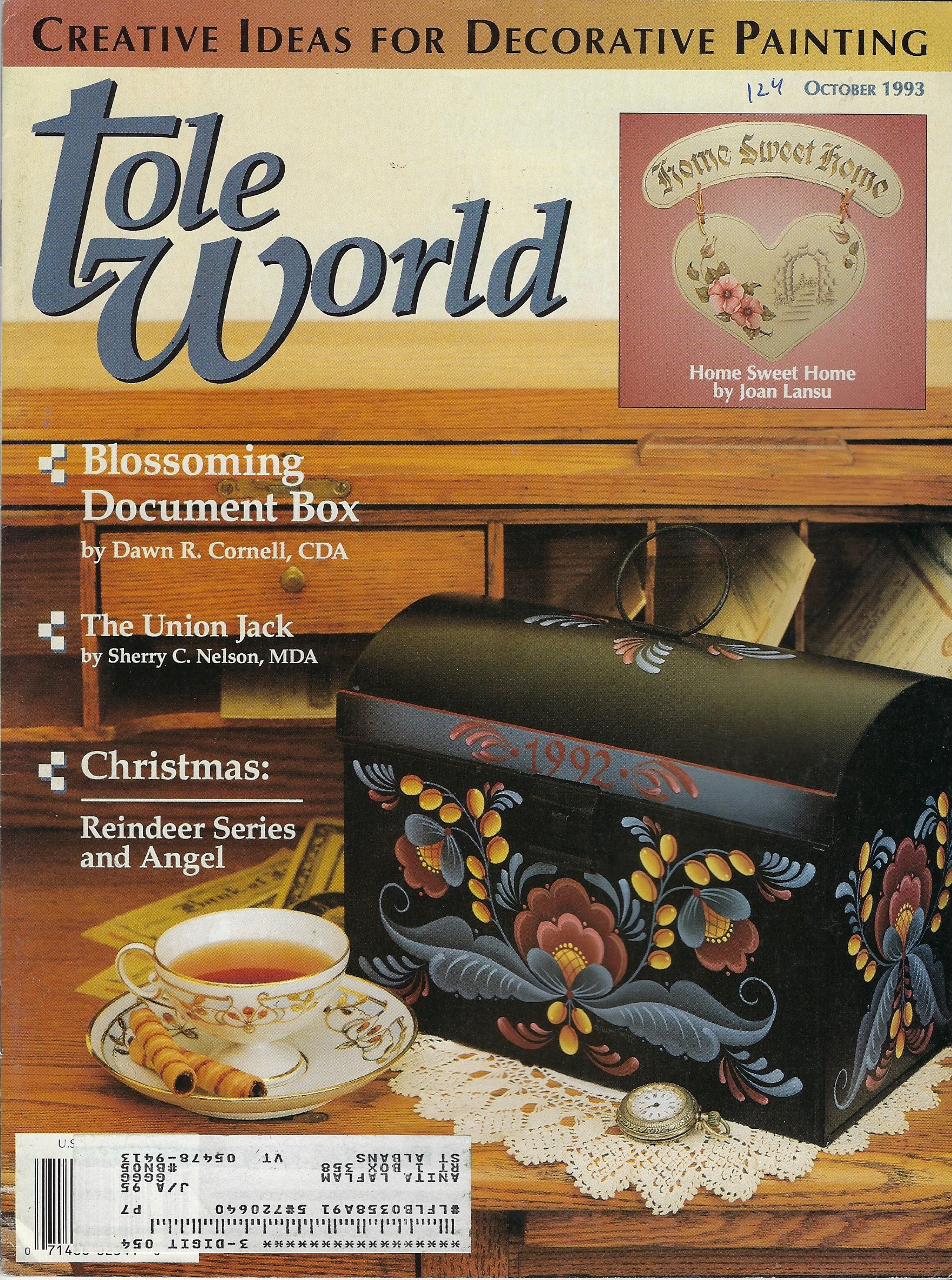 Decorative Painting Bookstore: Tole World - 1993 October