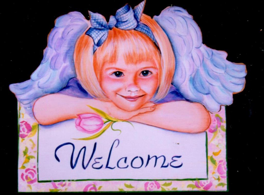 Decorative Painting Bookstore: Welcome Angel - Jill Macfarlane