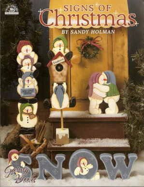 Decorative Painting Bookstore: Signs of Christmas - Sandy Holman - OOP