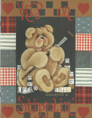 Decorative Painting Bookstore: Keep on Stipplin - Debbie Mitchell - OOP