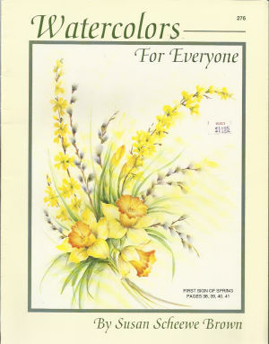 Decorative Painting Bookstore: Watercolors for Everyone - Sue Scheewe ...