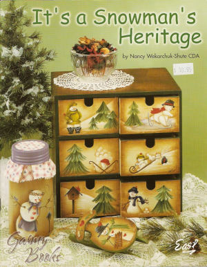 Decorative Painting Bookstore: It's a Snowman's Heritage - Nancy ...