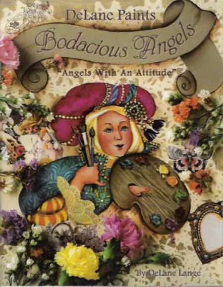 Decorative Painting Bookstore: Bodacious Angels - DeLane Lange - OOP