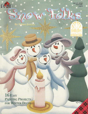 Decorative Painting Bookstore: CLEARANCE: Snow Folks - Karen Embry