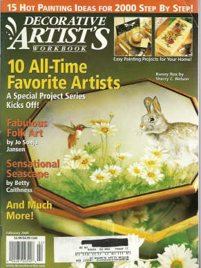 Decorative Painting Bookstore: Decorative Artist's Workbook - 2000 February
