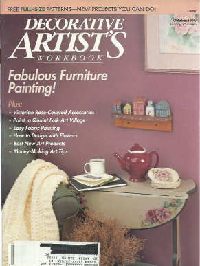 Decorative Painting Bookstore: Decorative Artist's Workbook - 1990 October