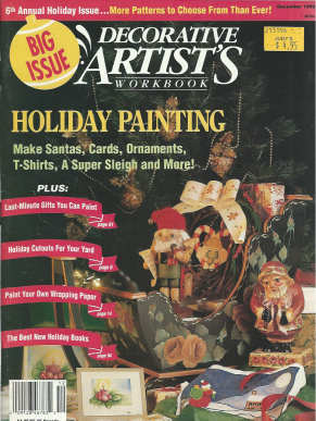 Decorative Painting Bookstore: Decorative Artist's Workbook - 1992 December
