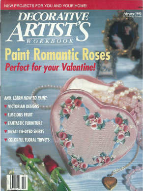 Decorative Painting Bookstore: Decorative Artist's Workbook - 1992 February