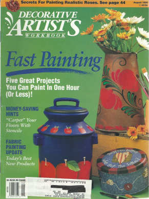Decorative Painting Bookstore: Decorative Artist's Workbook - 1995 August