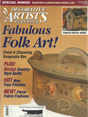 Decorative Painting Bookstore: Decorative Artist's Workbook - 1995 October