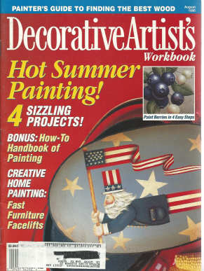 Decorative Painting Bookstore: Decorative Artist's Workbook - 1996 August